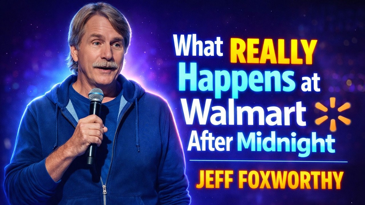 What REALLY Happens at Walmart After Midnight 🤣 | Jeff Foxworthy Stand-up Comedy