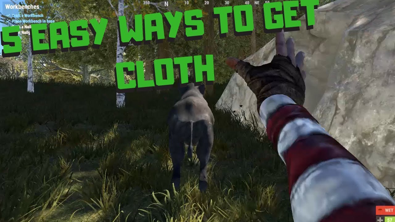 Rust: How to Get Cloth | Top 5 Ways to Get Cloth in Rust