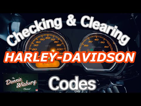Checking and Clearing Harley-Davidson Codes