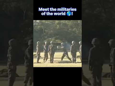 Meet the militaries of the world 😅. #military #shorts