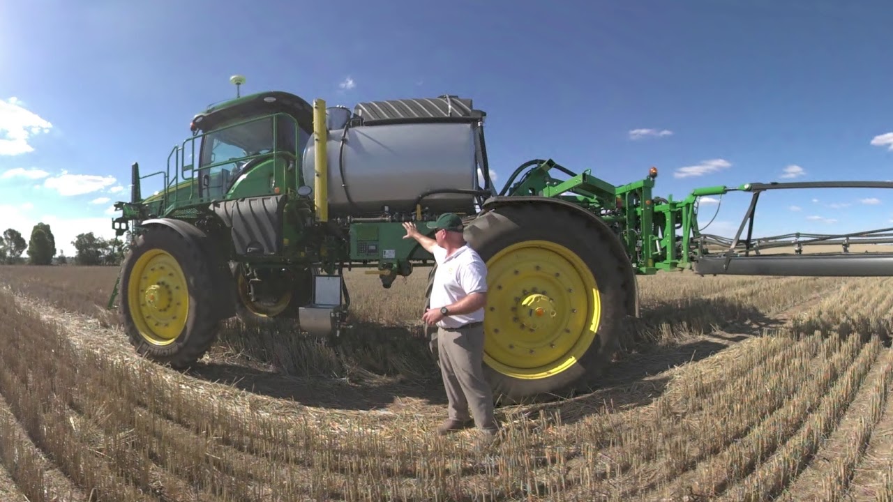 Sprayer 360° walk around experience