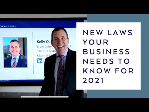 New Laws Your Business Needs to Know for 2021