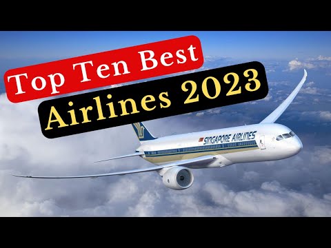 Top 10 Best Airlines In The World 2023
