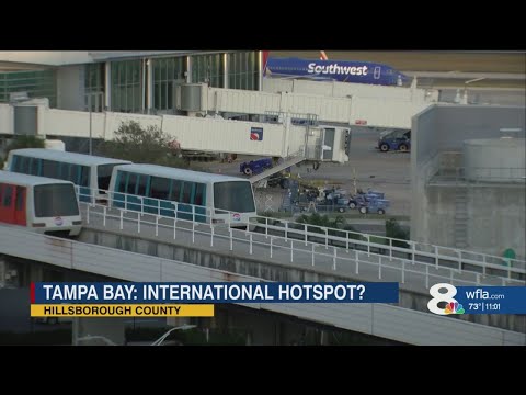 Tampa International Airport seeing increase in international travelers after tripling nonstop flight
