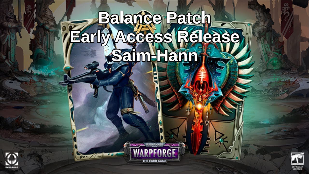 Warpforge - Early Access Release Patch Side-by-Side Comparison (Saim-Hann)