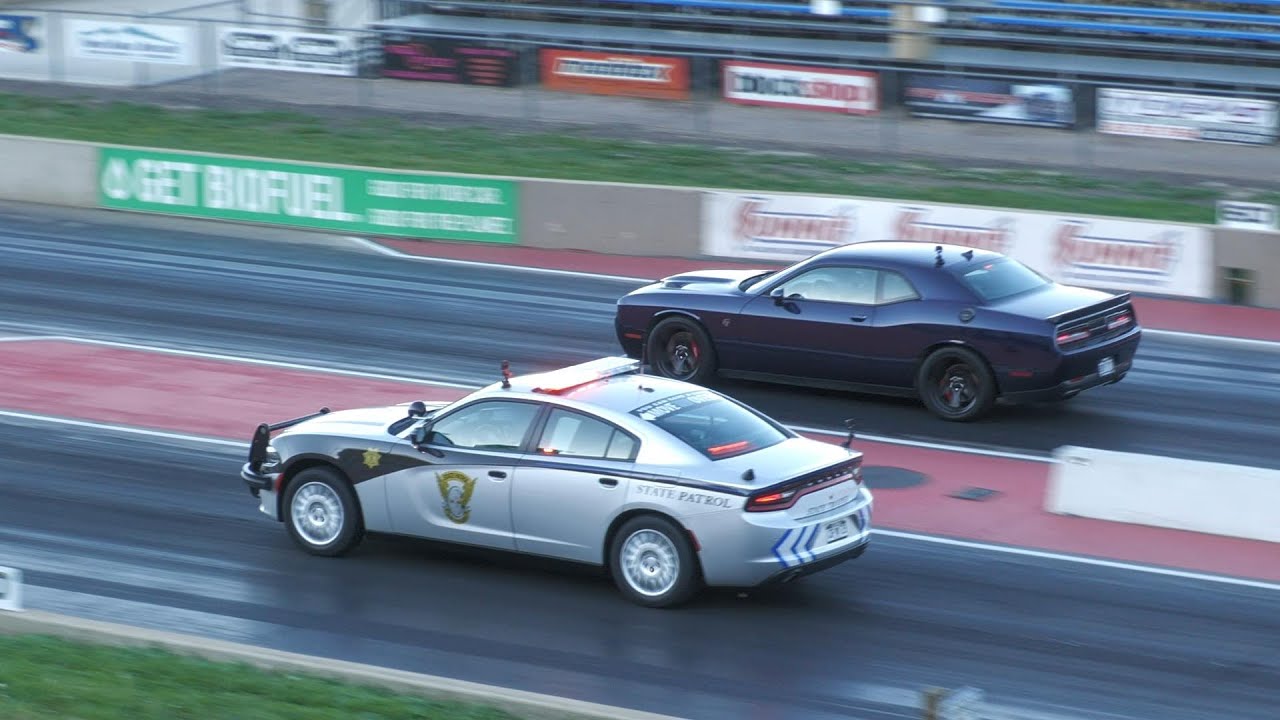 Cops Go Drag Racing, Challenge Fast Cars to Quarter Mile Duels ... Cops Go Drag Racing, Challenge Fast Cars to Quarter Mile Duels ...