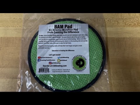 WHY THIS IS THE BEST PAD IN BOWLING Creating the Difference Big Amazing Microfiber Pad | BAM