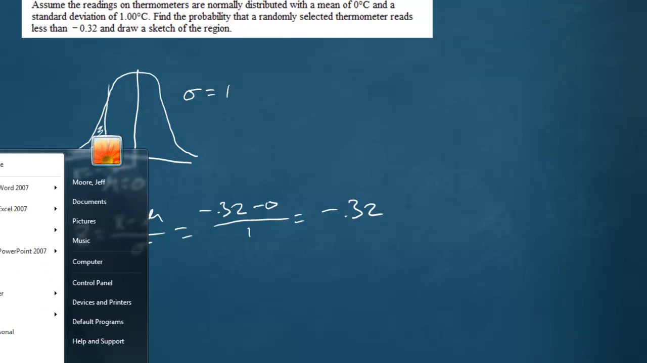 Normal Distribution Example 2