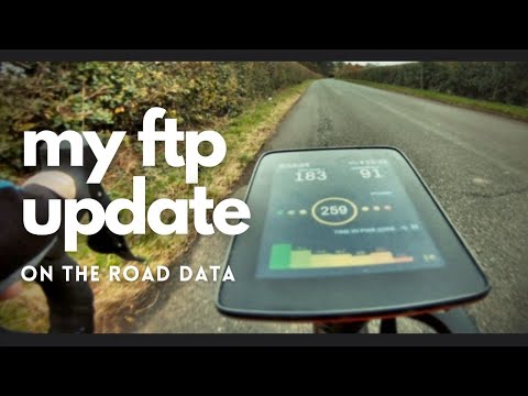 MY FTP UPDATE (Using on the road data)