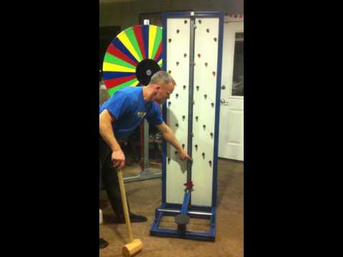 Home made Strongman carnival game