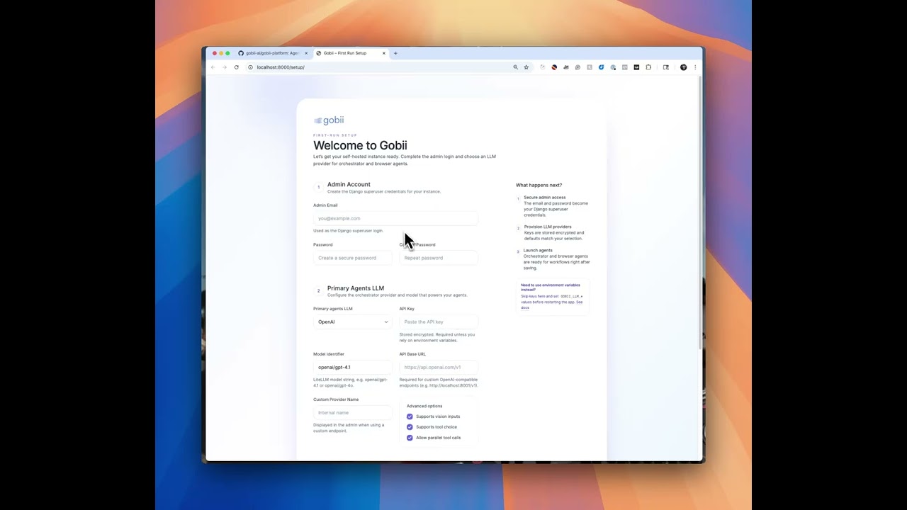 Gobii Platform - Launching