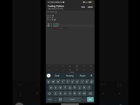 Type Casting in Python | Python programming