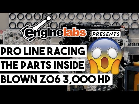 The Parts Inside BlownZ06's 3,000 Horsepower Blown Pro Line Racing Hemi!