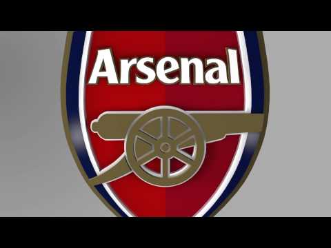 Arsenal FC 3D logo animation Extended