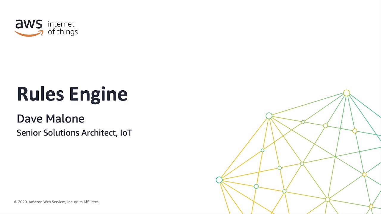 How to Get Started with Rules Engine for AWS IoT Core