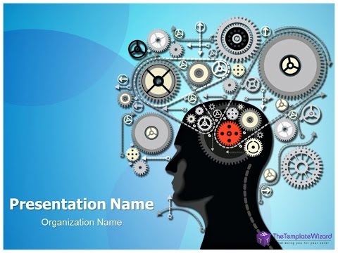 Brain Modification PowerPoint Presentation Template - TheTemplateWizard.com