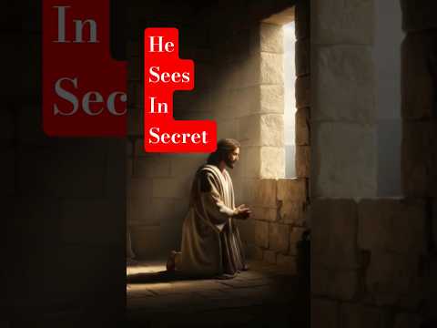 He Sees in Secret | Matthew 6:1–6, 16–18
