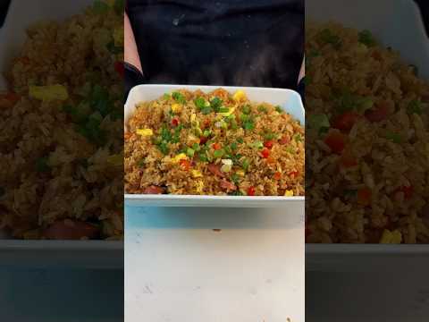 The BEST Arroz Chaufa Recipe (PERUVIAN FRIED RICE) #food