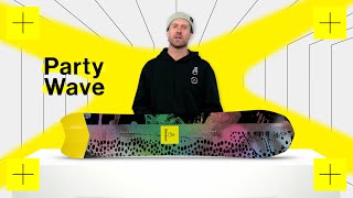 Bataleon Party Wave Snowboard 2022 | evo