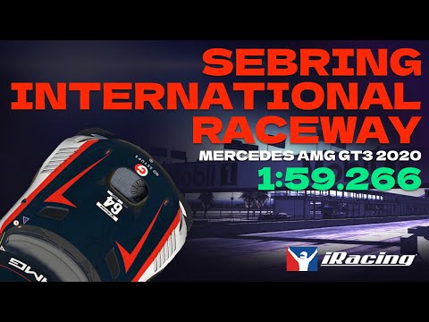 iRacing | Mercedes AMG GT3 2020 - Sebring - 2025 S2 Week 9 | Hotlap