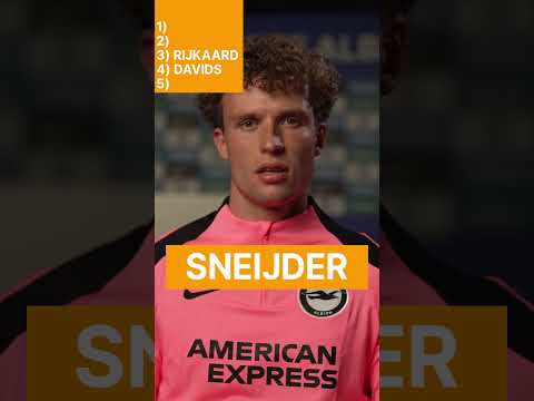 Wieffer Blind Ranks Dutch Legends #netherlands #cruyff