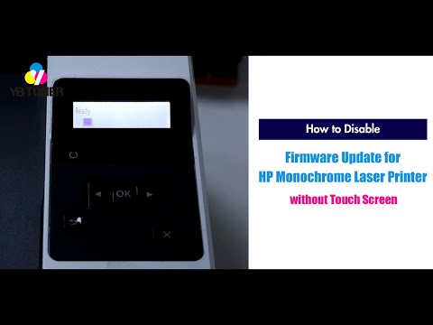 Disable Printer Firmware Update for HP 4001dw 4001dwe M404dn M404dw M404n