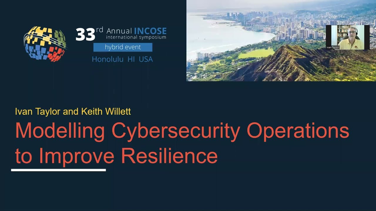 Modelling Cybersecurity Operations to Improve Resilience