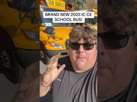 WHATS INSIDE A BRAND NEW 2025 SCHOOL BUS?