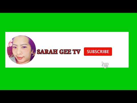 PERSONALIZED SUBSCRIBE BUTTON ANIMATION | Green Screen