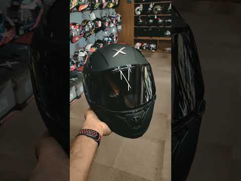 Axor apex solid dull black helmet | Axor apex helmet online shopping 🔥 #axorhelmets #axor #shorts