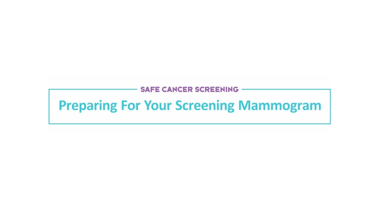Preparing For Your Mammogram