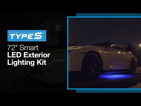 72" Smart LED Exterior Lighting Kit