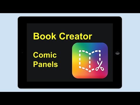 Book Creator For iPad - Adding Comic Panels