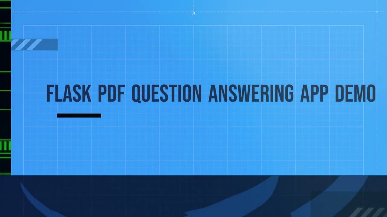 PDF Question Answering Web Application