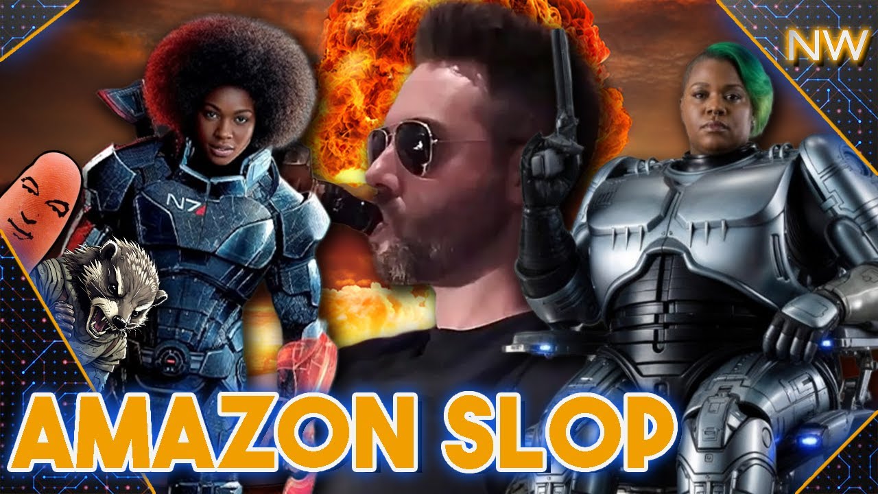Amazon to RUIN Mass Effect and Robocop! Critical Drinker ATTACKED?!?!
