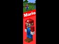 Minecraft Super Mario, Mario (3D skin Java) #SuperMario Minecraft Mod