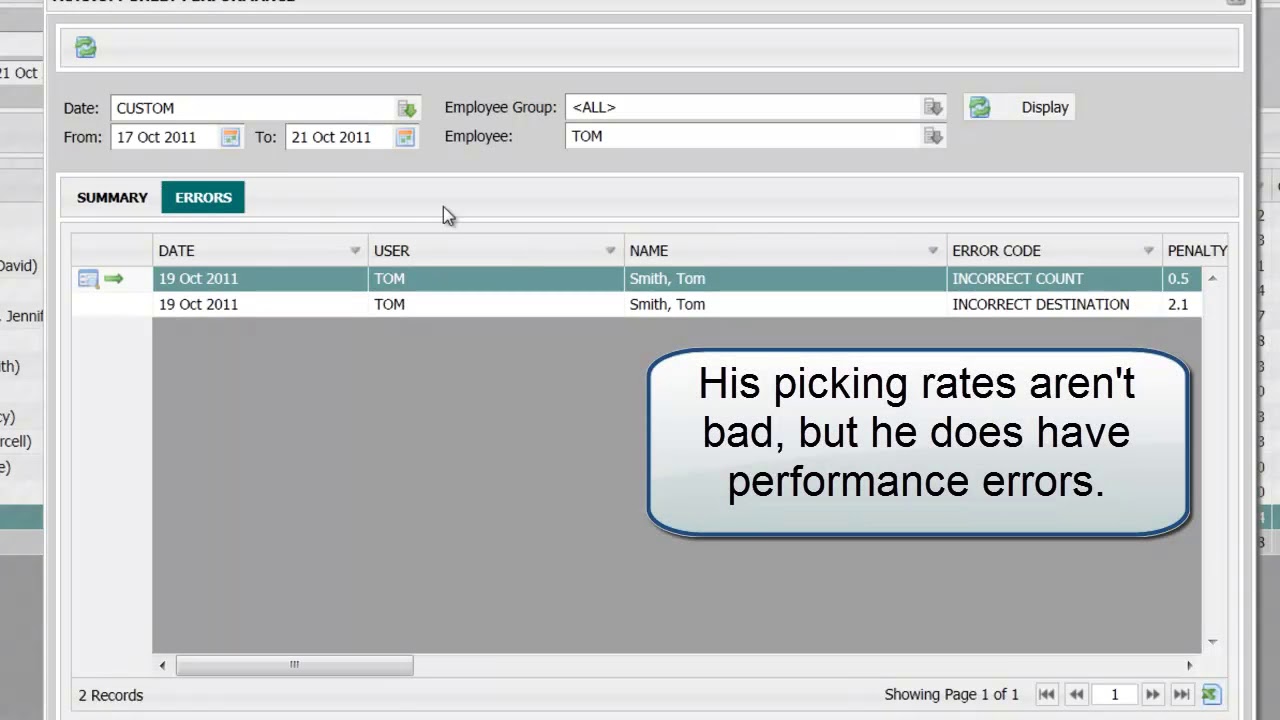 Performance Metrics with Latitude WMS