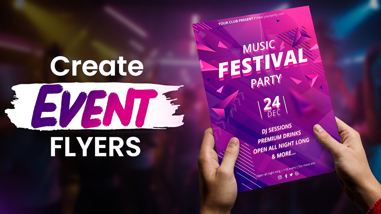 Design Professional Event Flyers in Minutes | Step-by-Step Guide