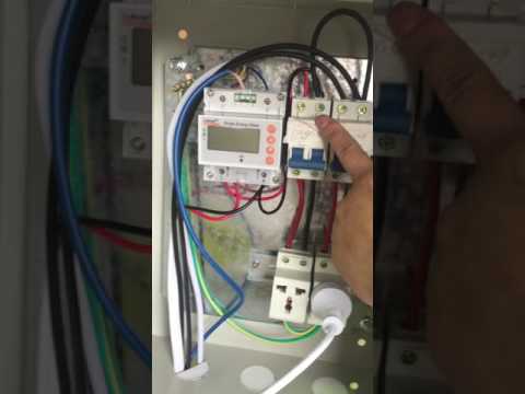 Goodwe 5048ES ezmeter and AC wiring