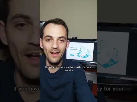 Free Privacy Policy and Terms & Conditions Generator #Shorts