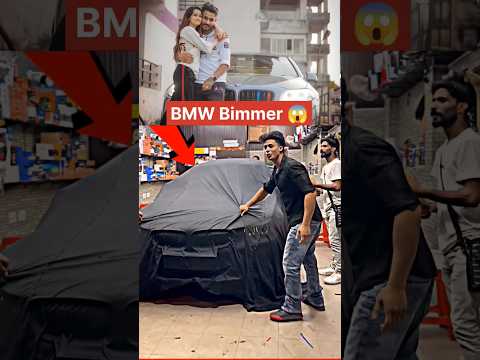 Aalyan Vlogs - 😱 BMW GT ki delivery leli | MotoNBoy #aalyanvlogs #bmwcar #bmw #delivery #shorts