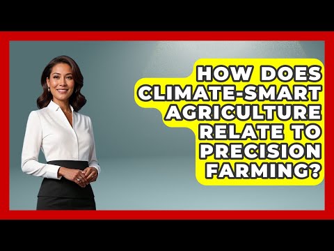 How Does Climate-Smart Agriculture Relate To Precision Farming? - The Geography Atlas