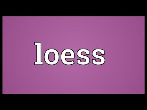 Loess Meaning