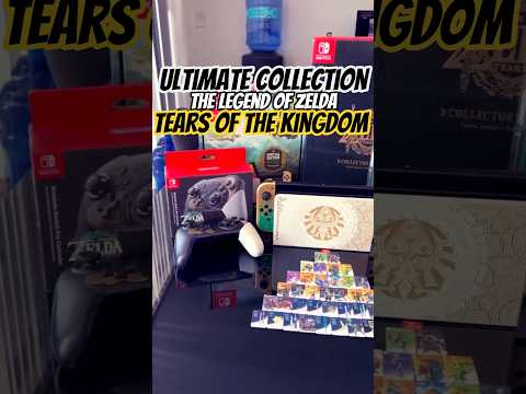 The Legend of Zelda Tears of the Kingdom ultimate collection #totk #zelda #nintendoswitch #tlozbotw
