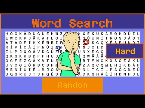 Word Search - Challenge 09/07/2022 - Hard - Random