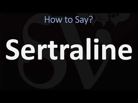 How to Pronounce Sertraline? (CORRECTLY)