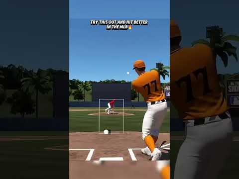 This tip will elevate your hitting in MLB THE SHOW 25! Like and subscribe for more! #mlb #baseball