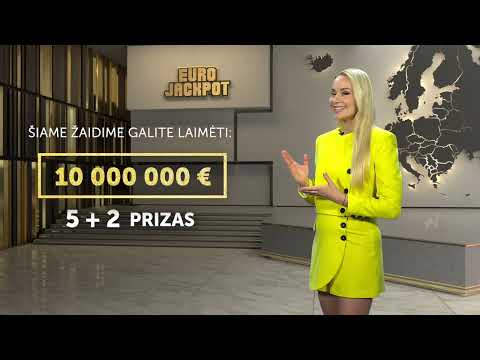 EUROJACKPOT 816 tiražas (2025 06 21)