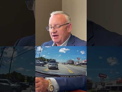 Personal Injury Lawyer determines fault in car accident footage #lawyer #lawyerreacts #carcrash