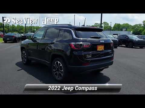 New 2022 Jeep Compass Limited, Ocean Township, NJ J220462